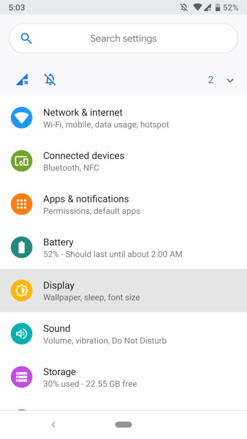 Android P beta 3 lets you manually switch between light and dark themes