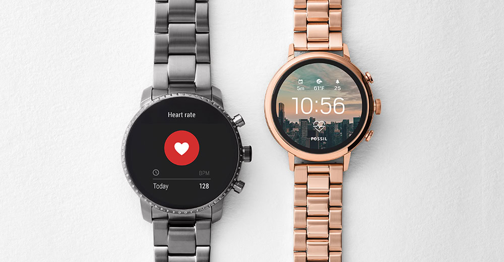 New Fossil smartwatches bring heart rate and GPS tracking, NFC, more