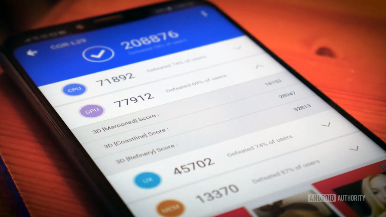 Phones we caught cheating benchmarks in 2018 - Android Authority