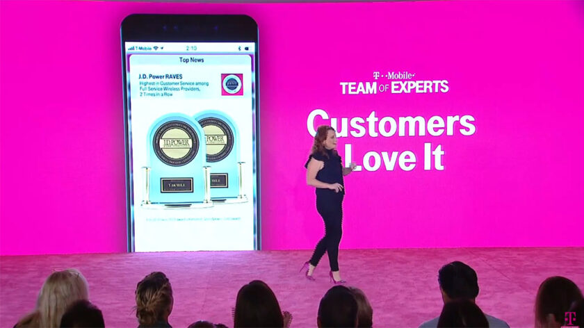 My T-Mobile customer service experience was totally unexpected