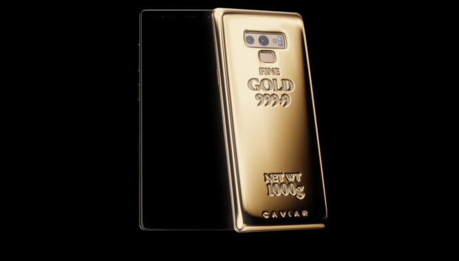 You could buy a Tesla Model 3 instead of this Galaxy Note 9 Gold Edition