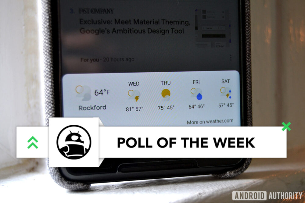 What's your favorite weather app? (Poll of the Week) - Android Authority