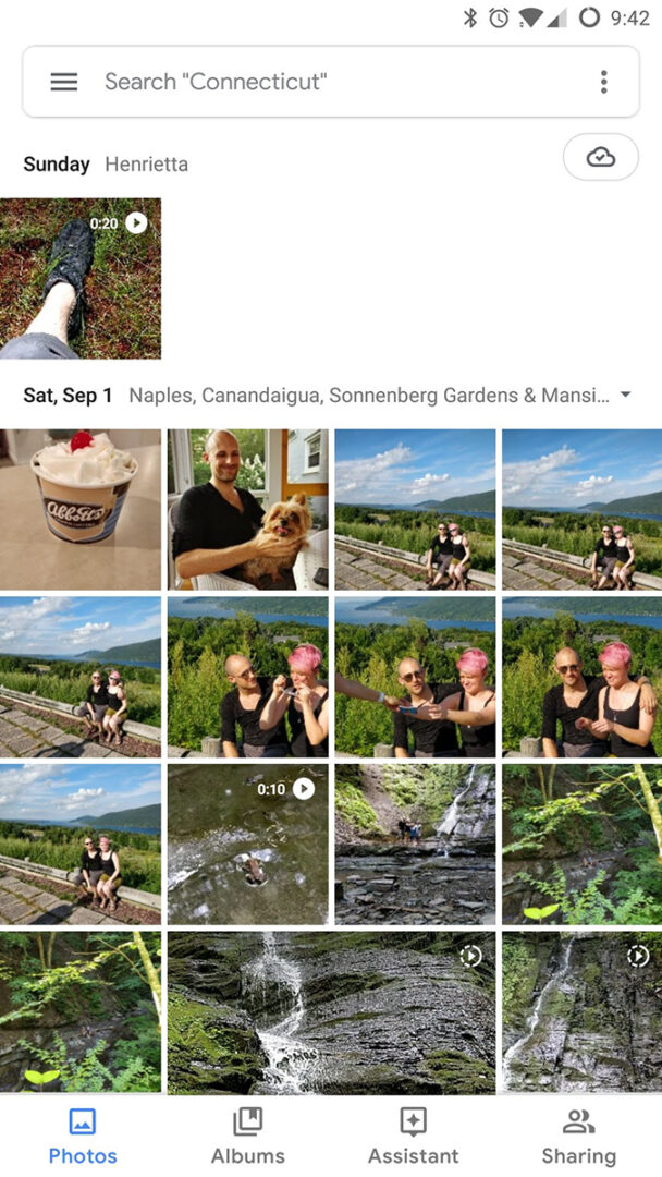 Google Photos Material Design is here, along with a new swipe gesture
