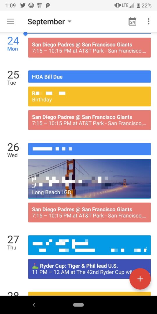 Google Calendar for Android gets the Material Theme treatment