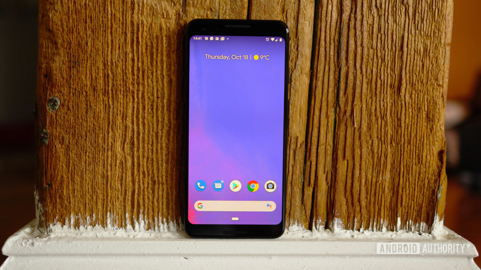 The Pixel 3's screen corners are digitally altered by software