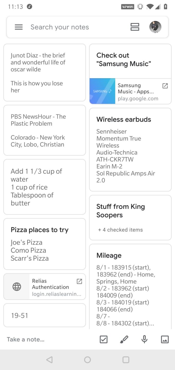 Keep Notes gets new Material Design update - Android Authority