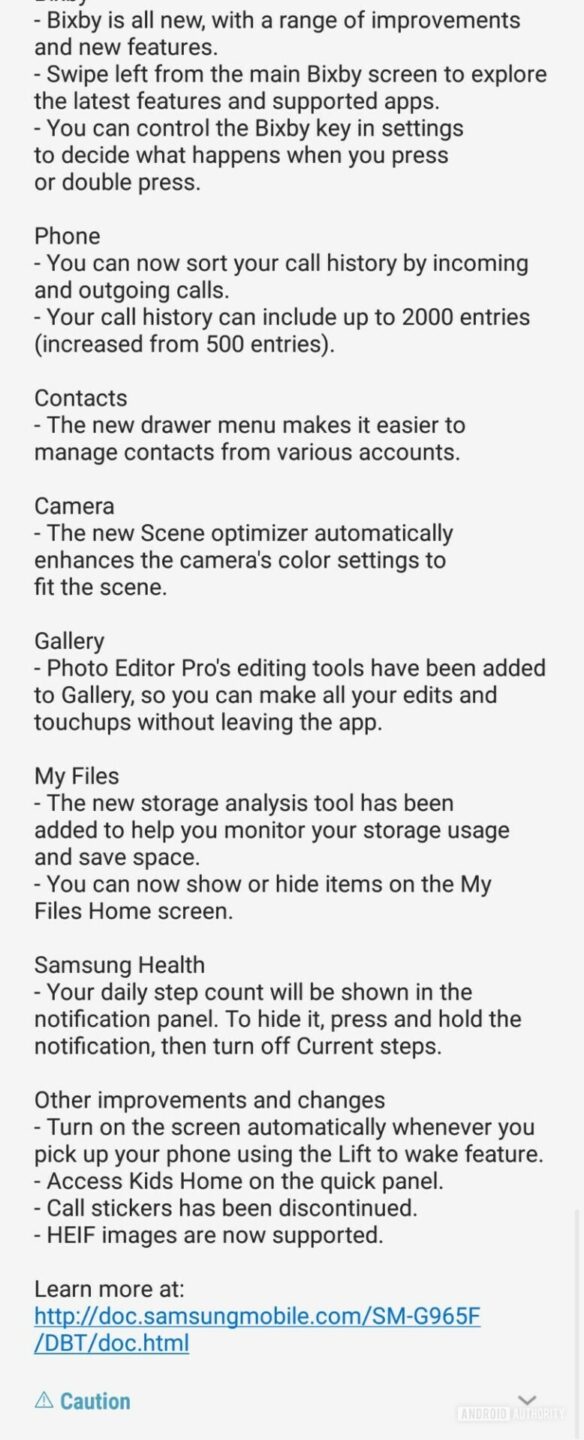 Android Pie with One UI now rolling out to Samsung Galaxy S9/S9 Plus ...