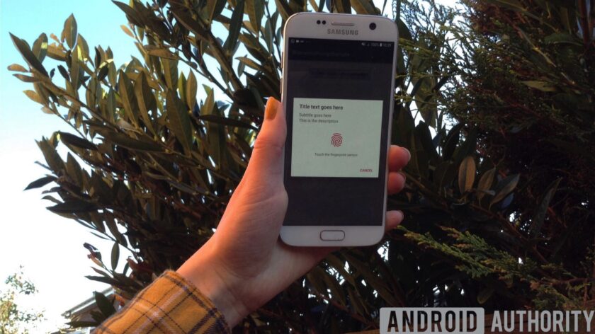 Add fingerprint authentication to your app, using BiometricPrompt