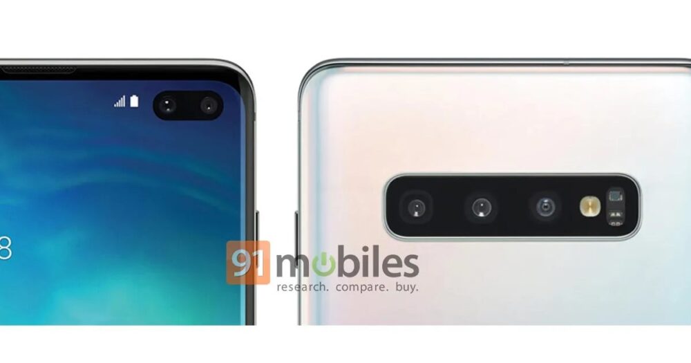 An official-looking render seemingly confirms the Galaxy S10 Plus' design