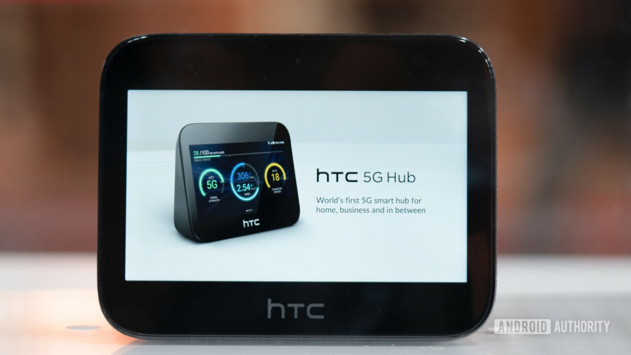 HTC 5G Hub: Ultra-powerful Android smart display and Wi-Fi hotspot
