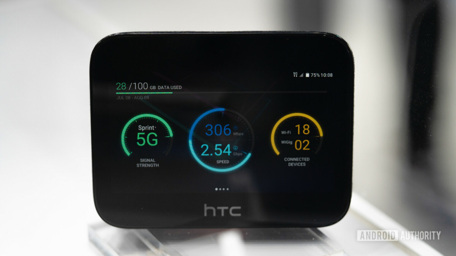 HTC 5G Hub: Ultra-powerful Android smart display and Wi-Fi hotspot