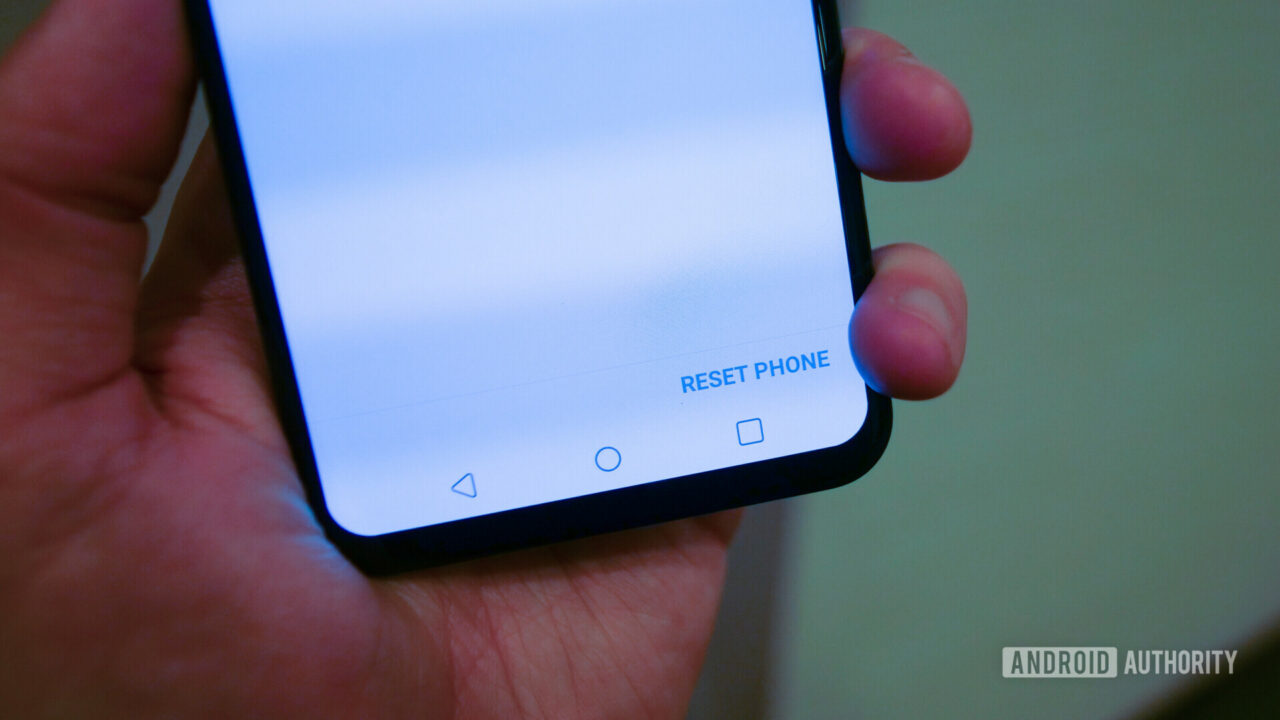 Here’s how to factory reset your LG G8 ThinQ