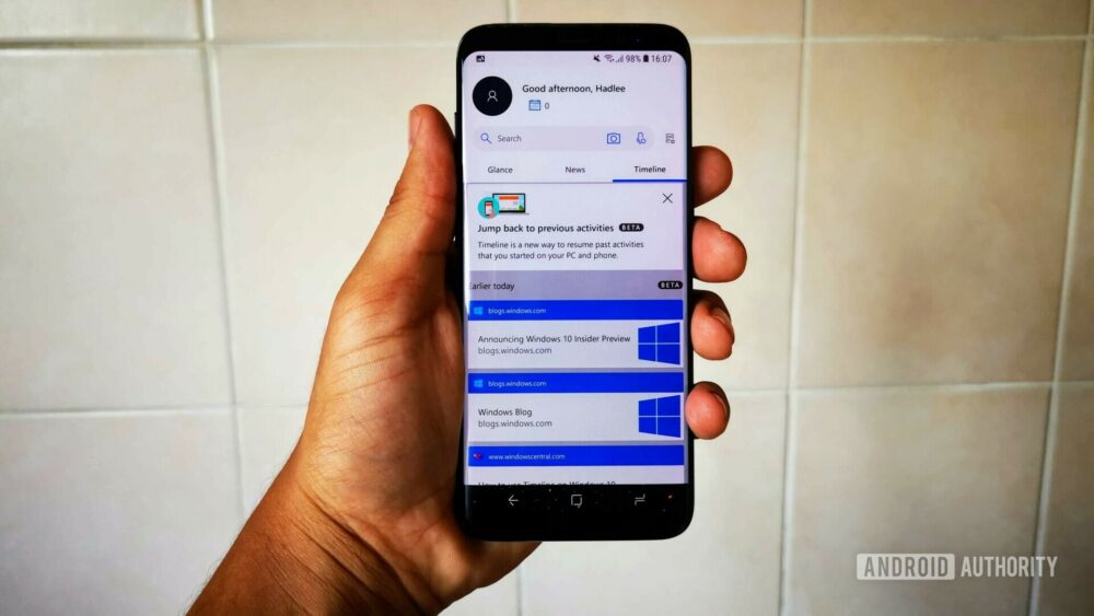 Windows Timeline extension is now available for Google Chrome