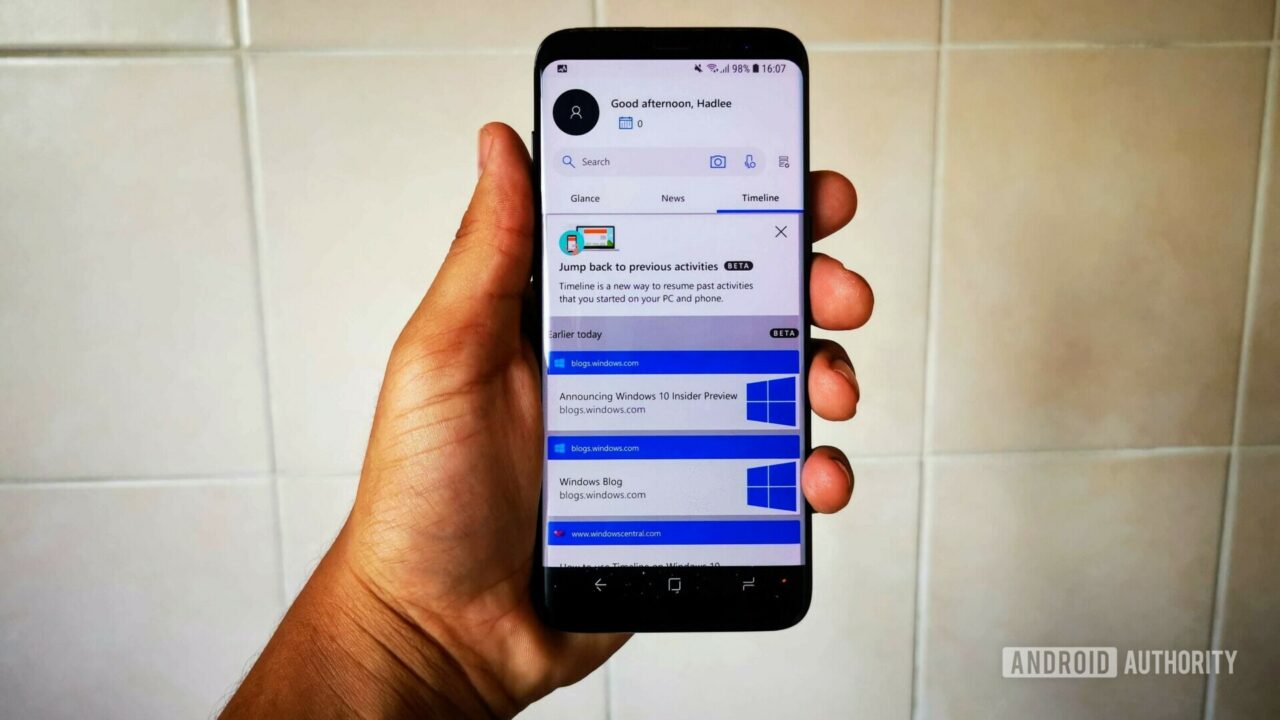 Windows Timeline extension is now available for Google Chrome