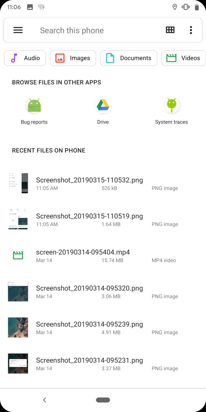 Android Q Files app gets much-needed overhaul - Android Authority