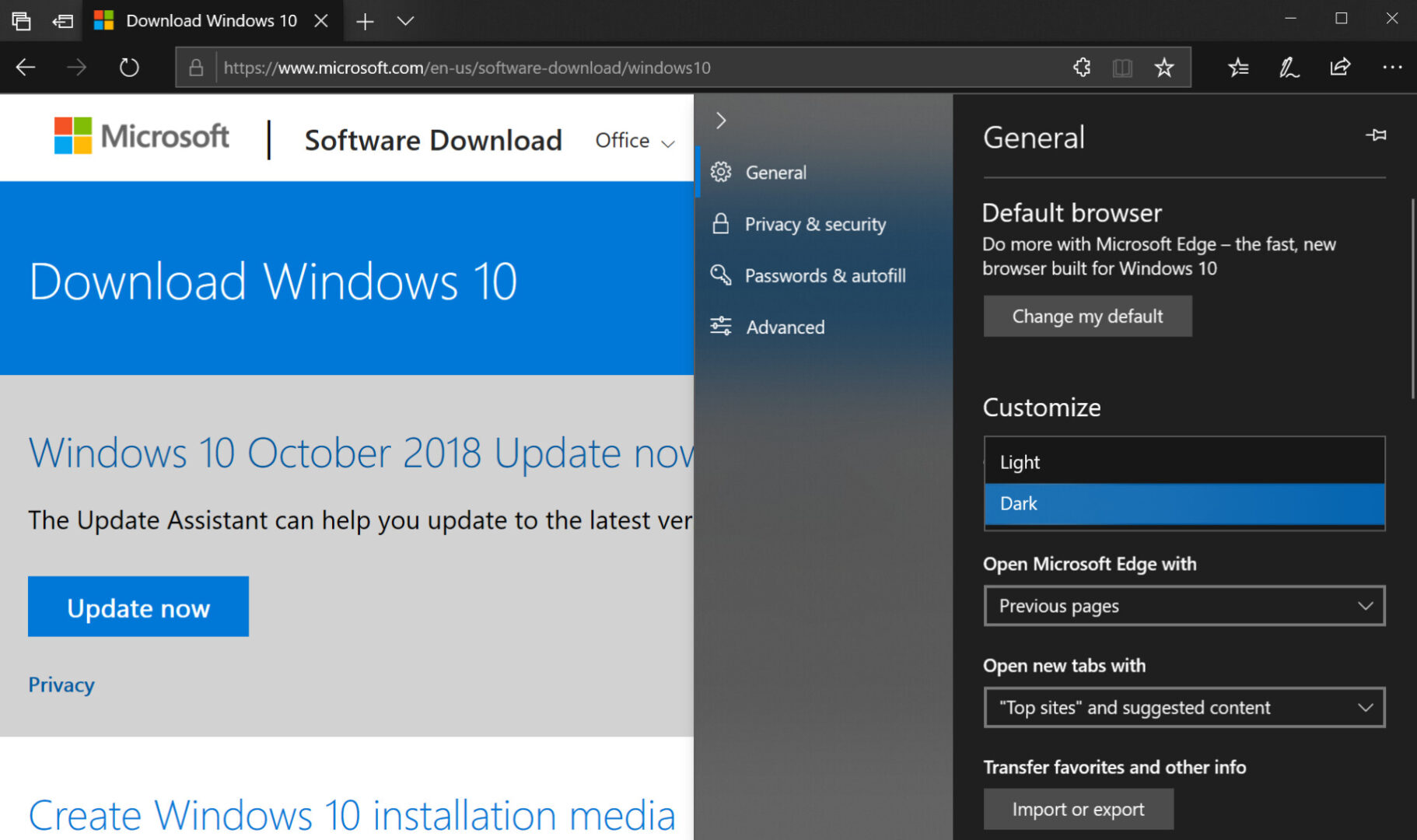 How to enable dark mode in Windows 10, Office, and Microsoft Edge