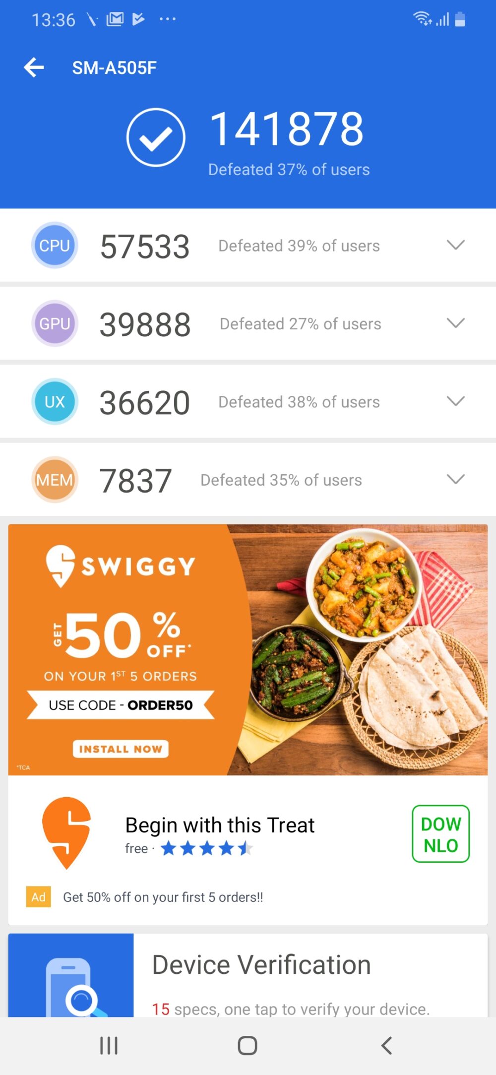 Samsung Galaxy A50 review: Samsung's best mid-range option