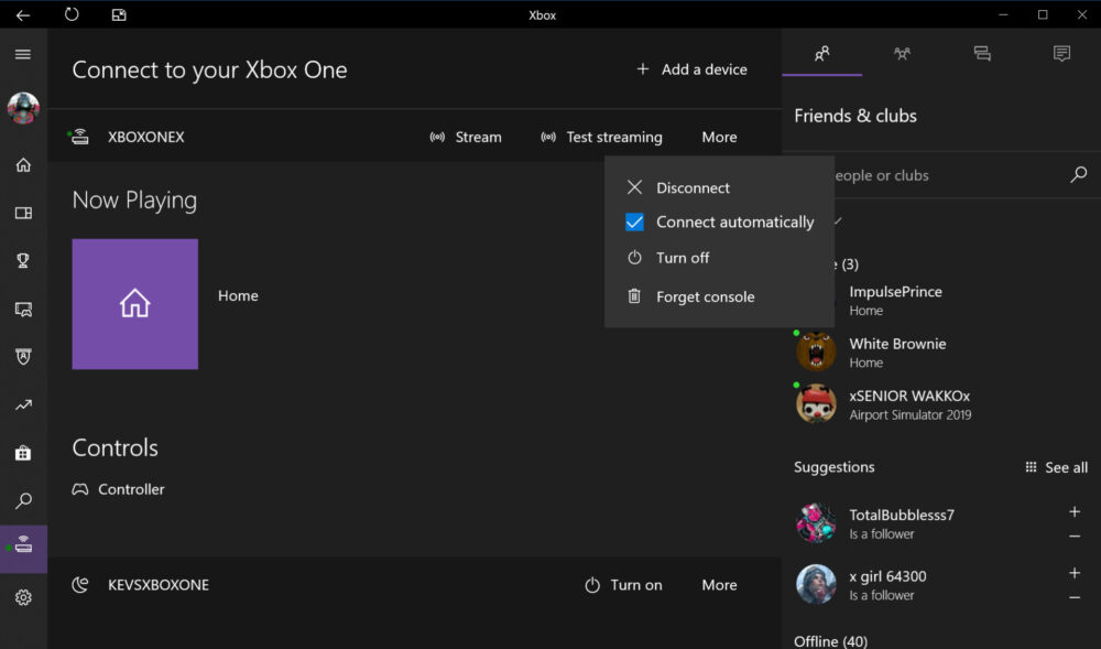 How to stream the Xbox One to Windows 10 locally and over the internet