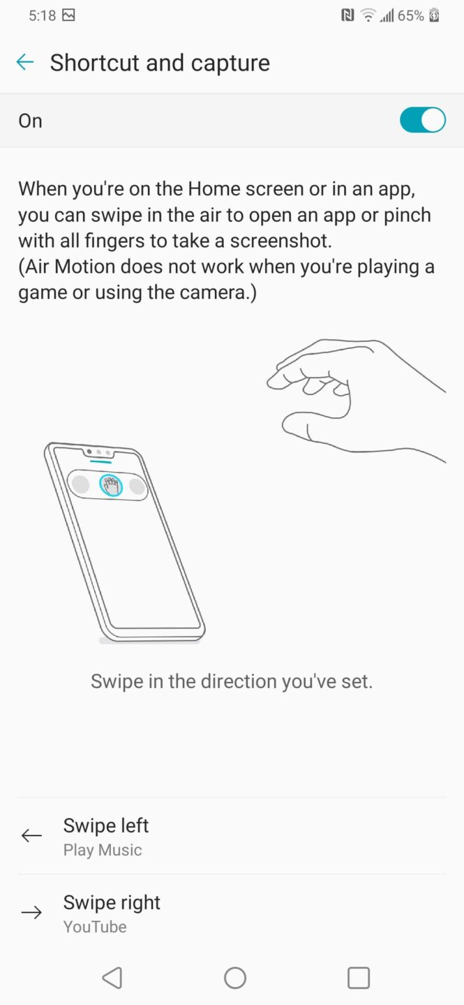 LG G8 ThinQ Hand ID and Air Motion - How do they work? - Android Authority