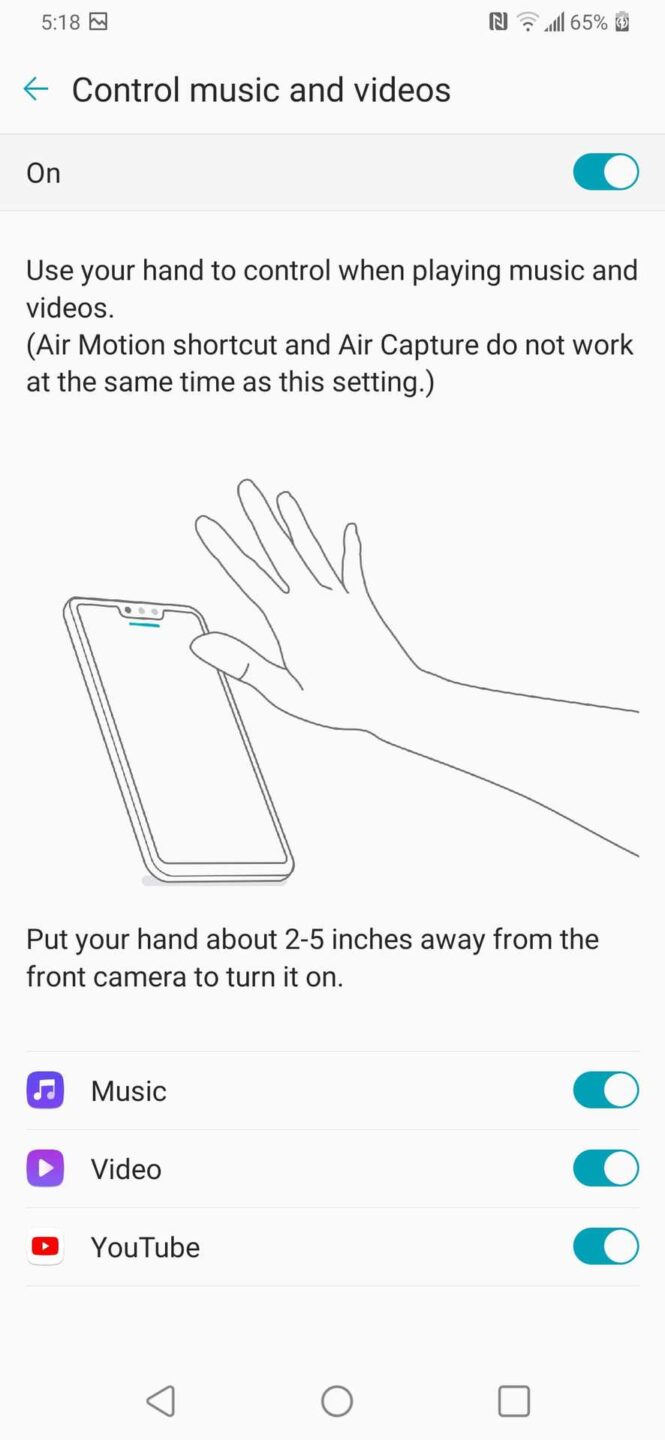 LG G8 ThinQ Hand ID and Air Motion - How do they work? - Android Authority