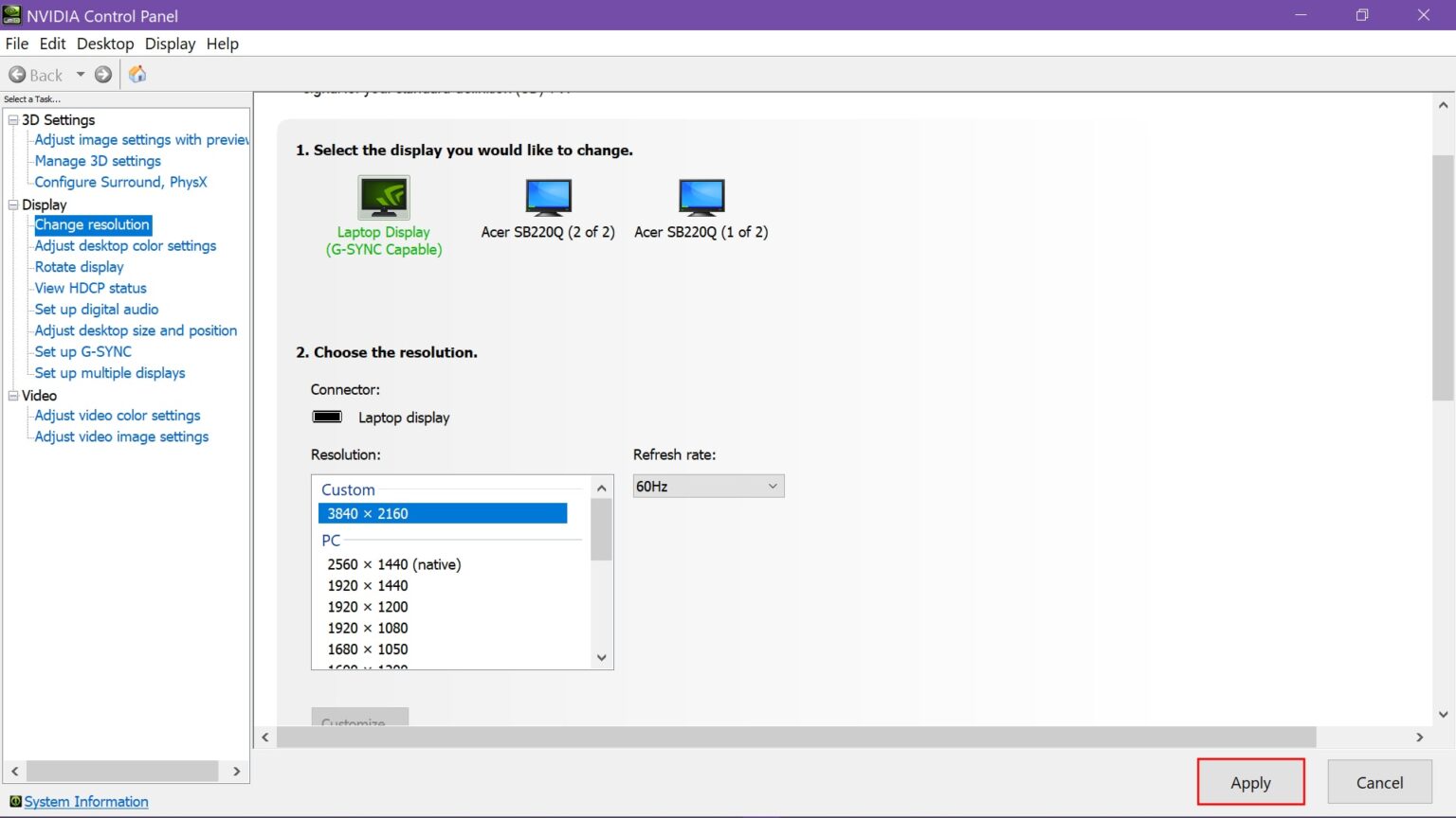 How to change screen resolution in Windows 10 Android Authority