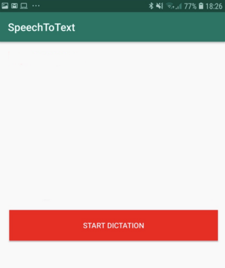 Converting speech to text: How to create a simple dictation app