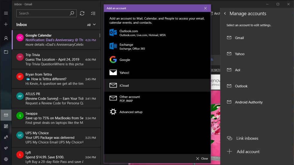 How to use the Windows 10 Mail app to access Gmail, iCloud, and more