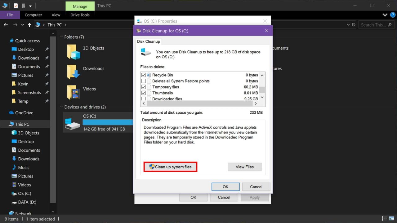 How to scan and clean your drive in Windows 10 for better performance