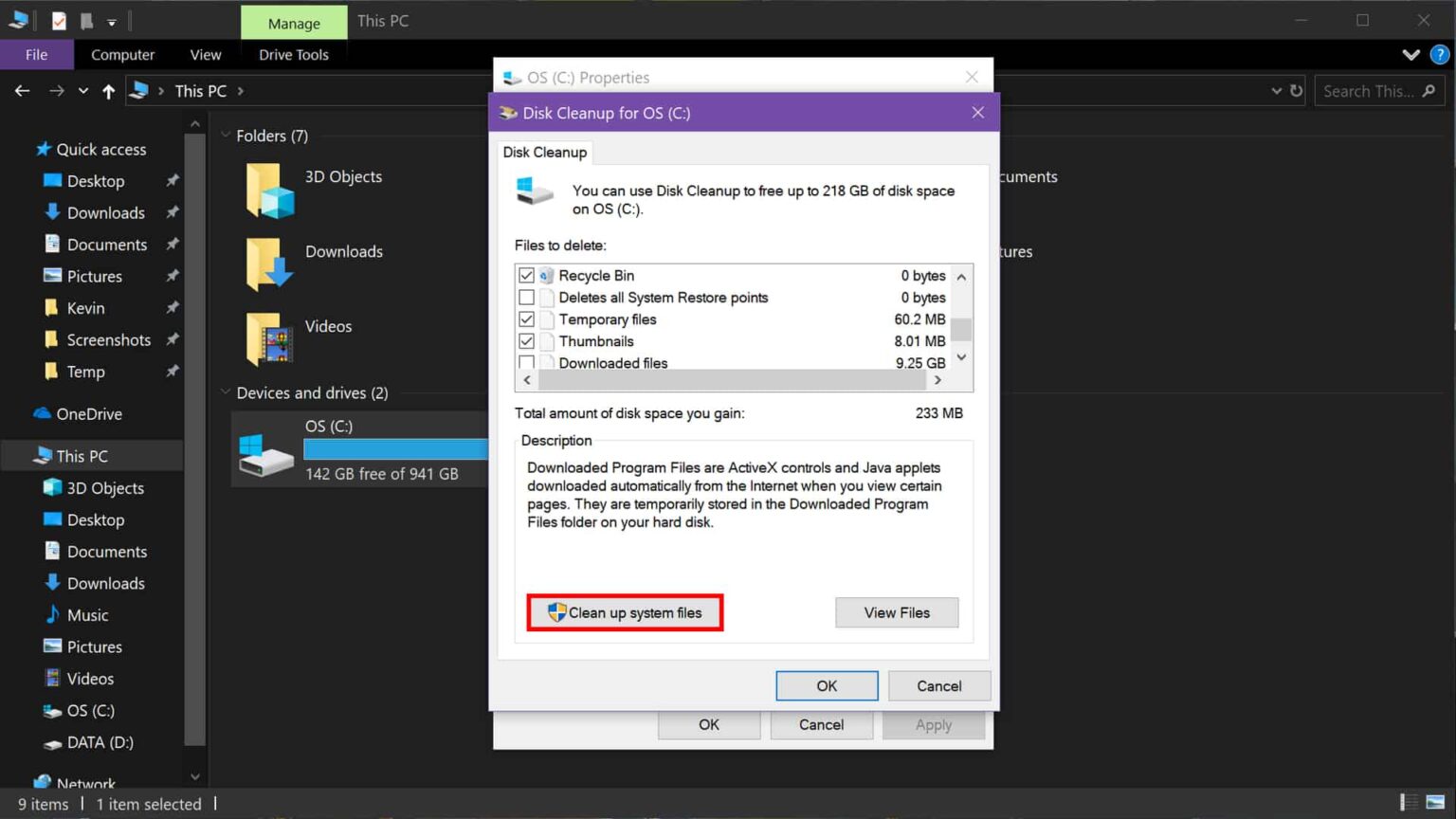 How to scan and clean your drive in Windows 10 for better performance