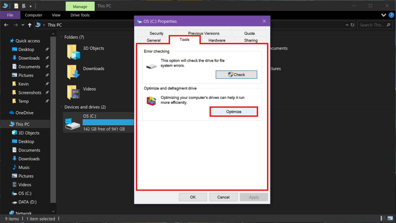 How to scan and clean your drive in Windows 10 for better performance