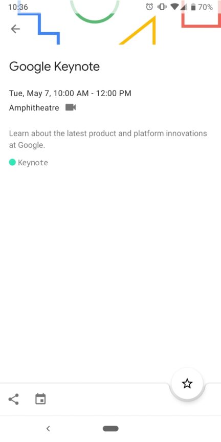 Google I/O 2019 app is rolling out now with a dark theme and AR features
