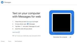 How to use Android Messages on PC