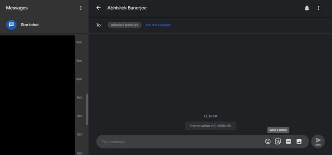 How to use Android Messages on PC