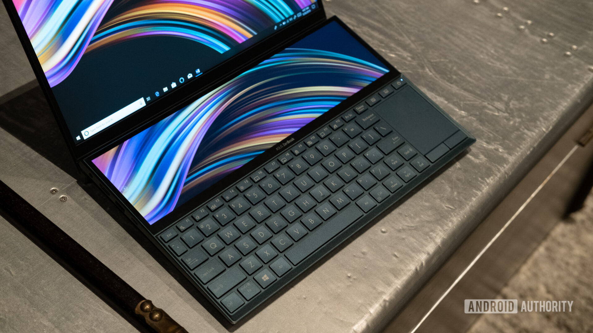 ASUS unveils portable gaming display, laptops with two screens, and more