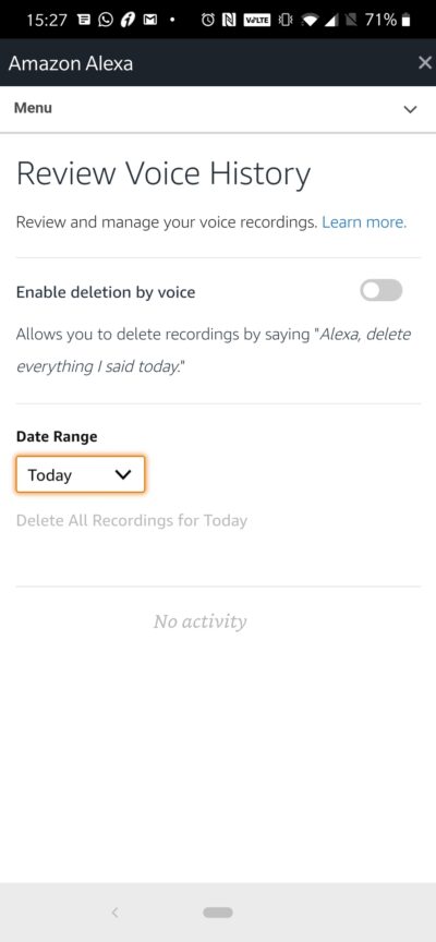 How to hear and delete Alexa conversations - Android Authority