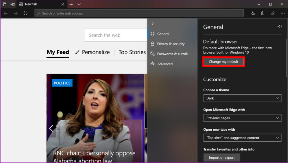 How to change the default browser in Windows 10 - don't settle for Edge!