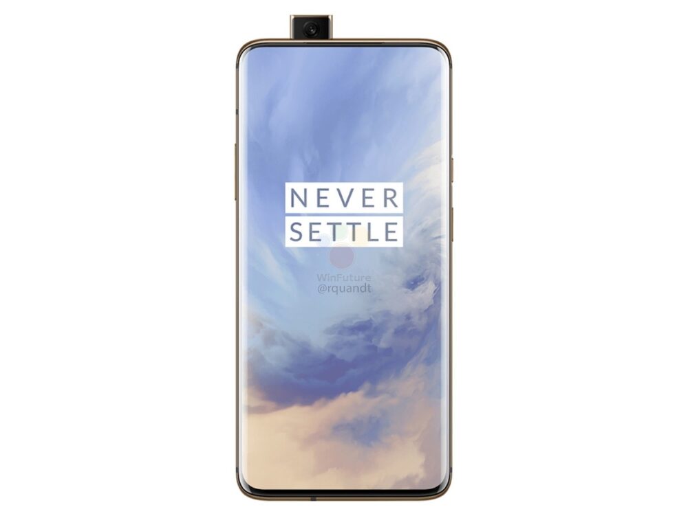 OnePlus 7 Pro leaks in Almond color, more photos of blue and gray colors