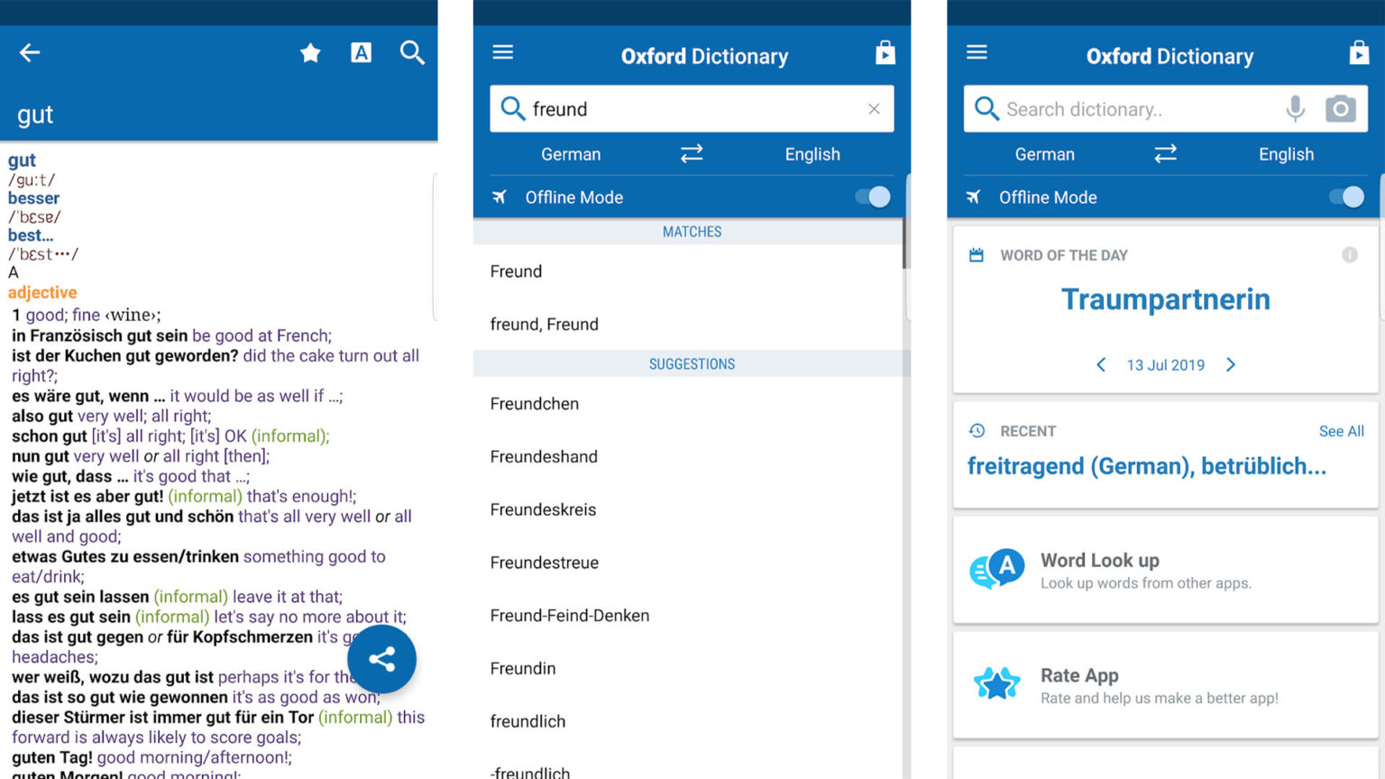 The best English to German dictionaries and phrasebooks for Android