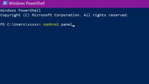 How to find Control Panel in Windows 10