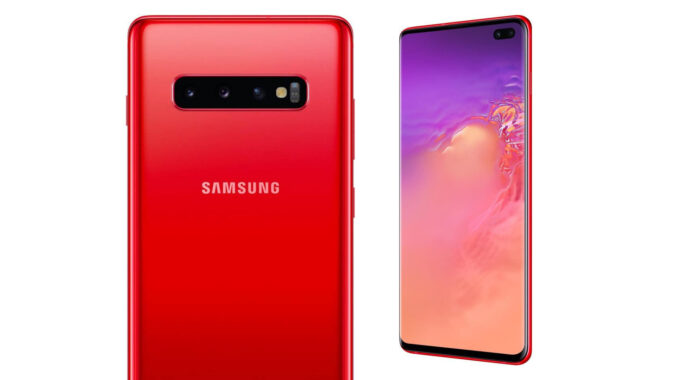 Here's the Samsung Galaxy S10 in Cardinal Red - Android Authority