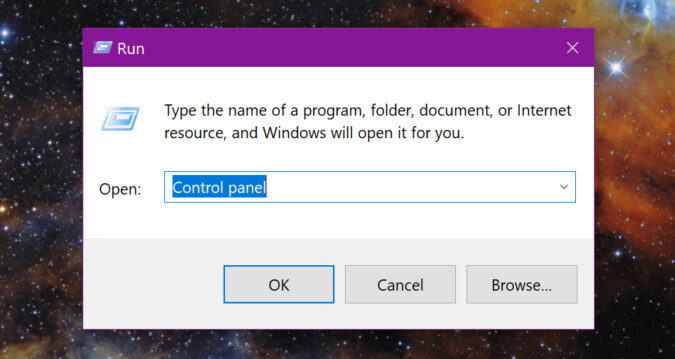 How to find Control Panel in Windows 10