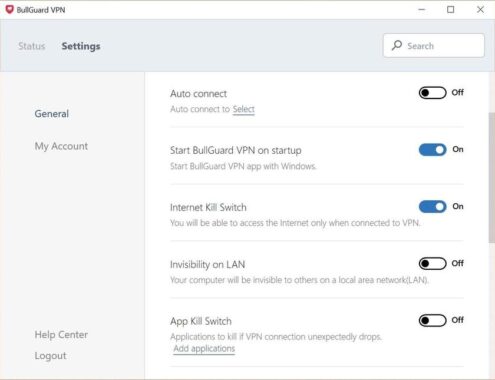 BullGuard VPN review: A good start but a long way to go