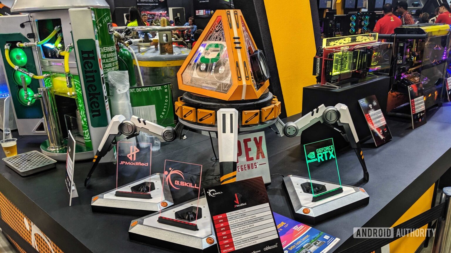 Epic custom PCs: the Iron Throne, a working beer dispenser PC, and more