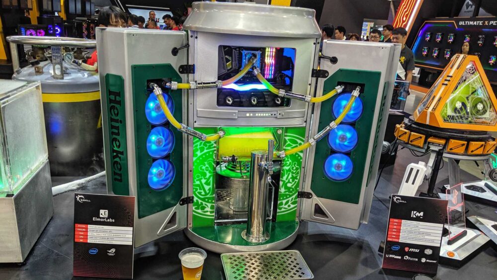 Epic custom PCs: the Iron Throne, a working beer dispenser PC, and more