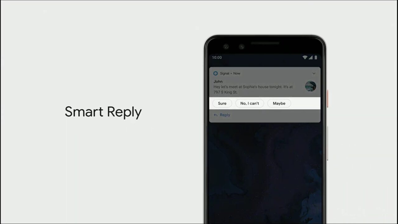 Google bringing Smart Reply to all messaging apps in Android Q