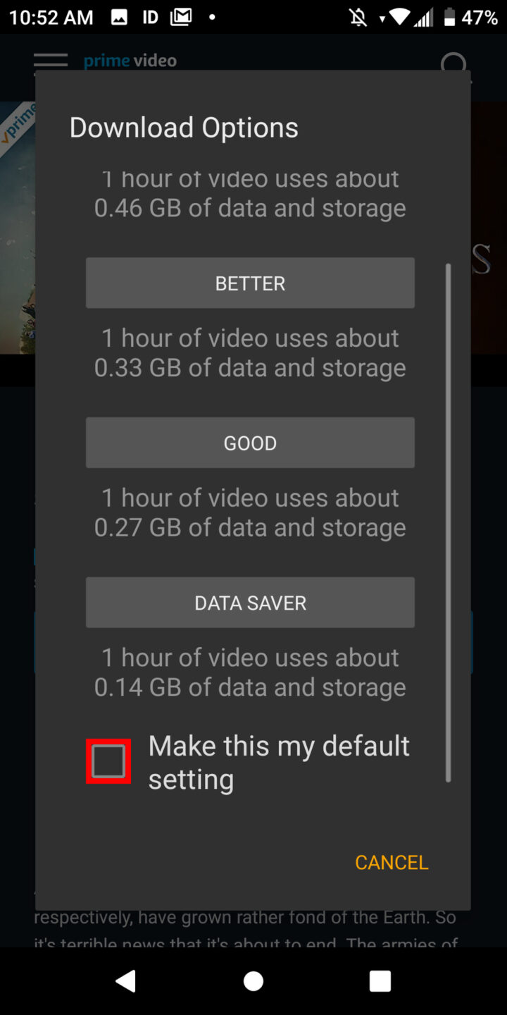 How to download Amazon Prime movies and TV shows - Android Authority