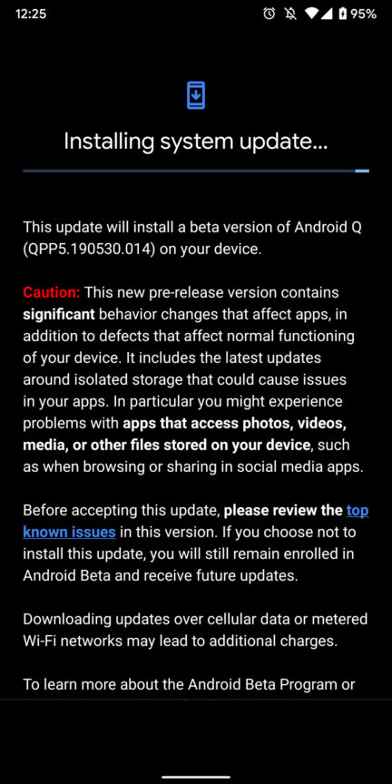 Android Q Beta 5 brings with it stability and new gesture controls