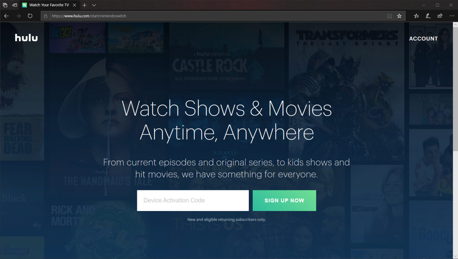 How to get Hulu on Nintendo Switch - Android Authority