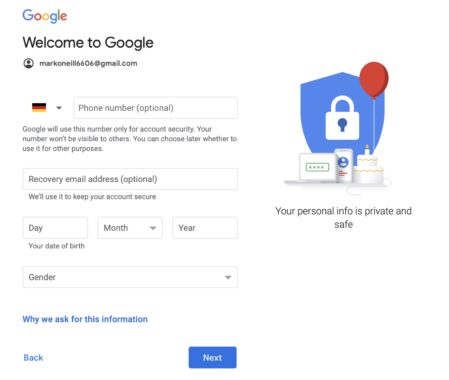 How to set up a Gmail account in less than 2 minutes