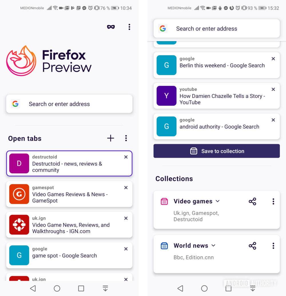 Mozilla Firefox Preview for Android: A deeper look - Android Authority